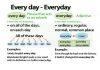 Cách phân biệt everyday, every day và daily - EFC